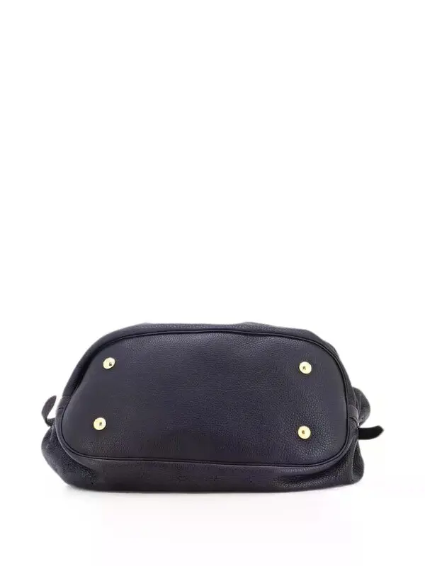 LOUIS VUITTON L Mahina Leather Hobo Bag