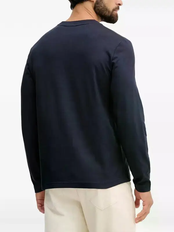 Gant Embroidered-logo Long-sleeve T-shirt