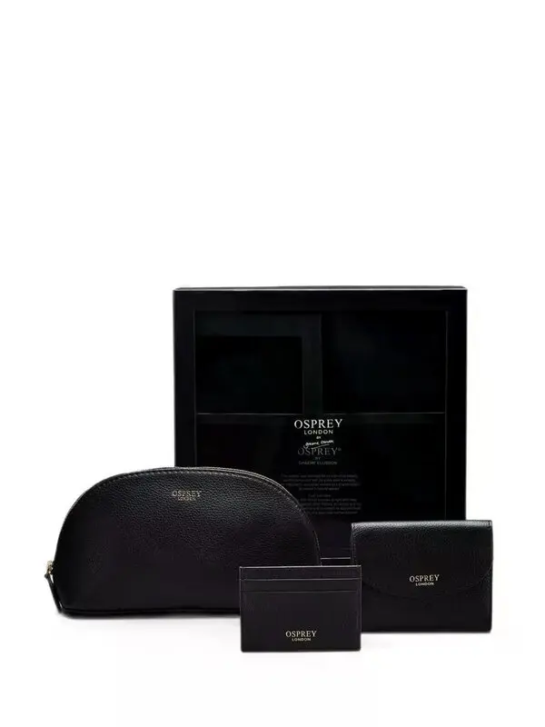 OSPREY Leather Wallet Set