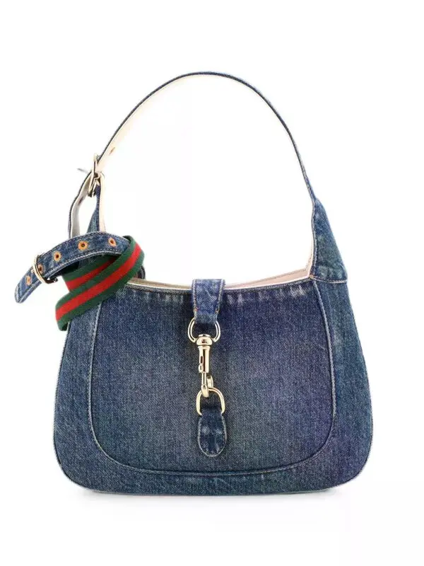 Gucci Jackie 1961 Denim Small Hobo Bag