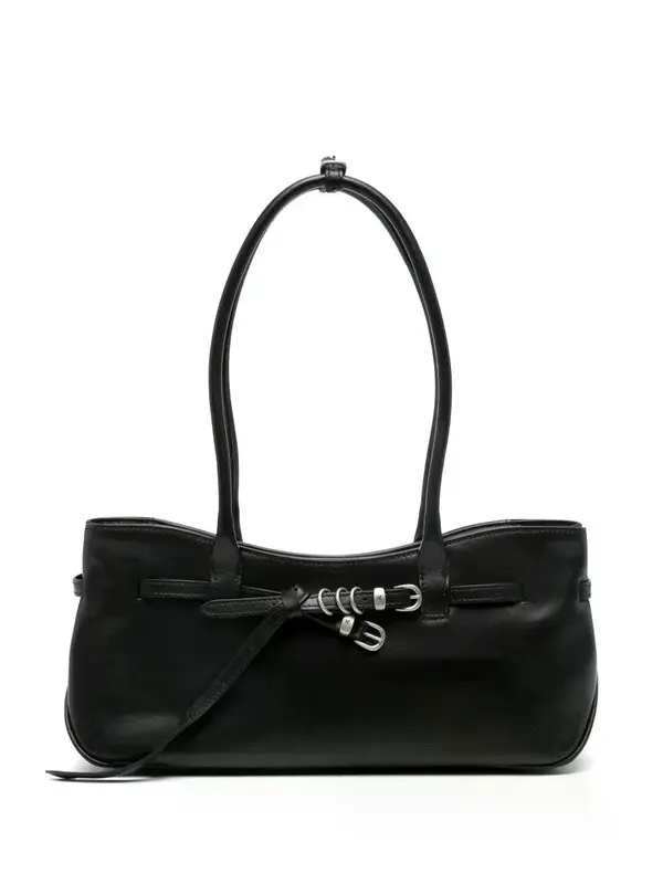 MARGESHERWOOD Buckled Leather Shoulder Bag