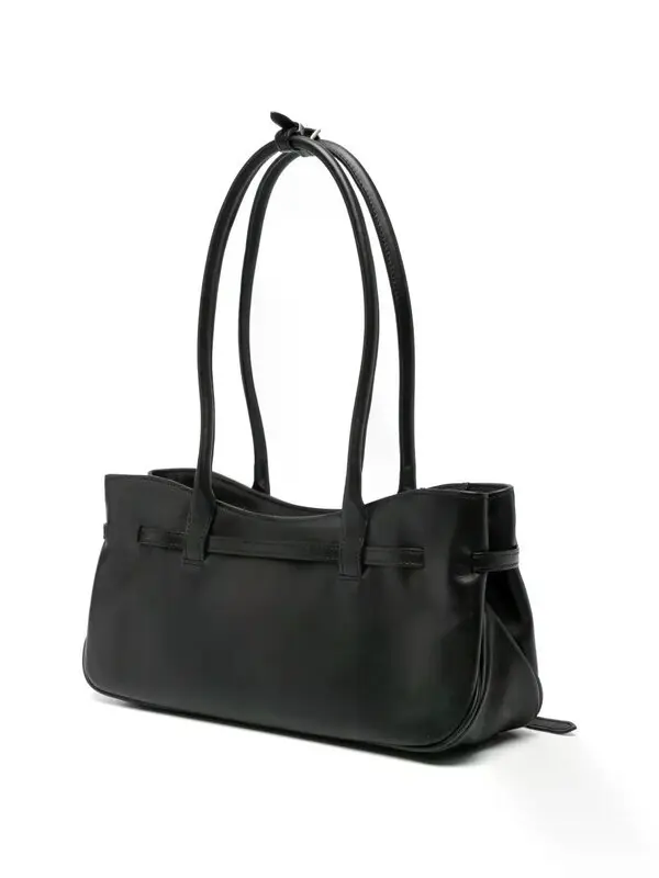 MARGESHERWOOD Buckled Leather Shoulder Bag