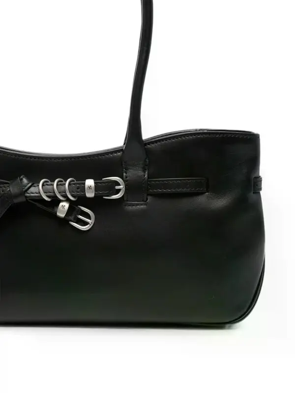 MARGESHERWOOD Buckled Leather Shoulder Bag