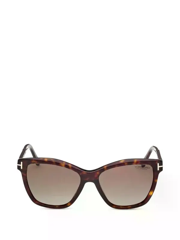 TOM FORD Tortoiseshell Effect Cat-eye Sunglasses - Brown
