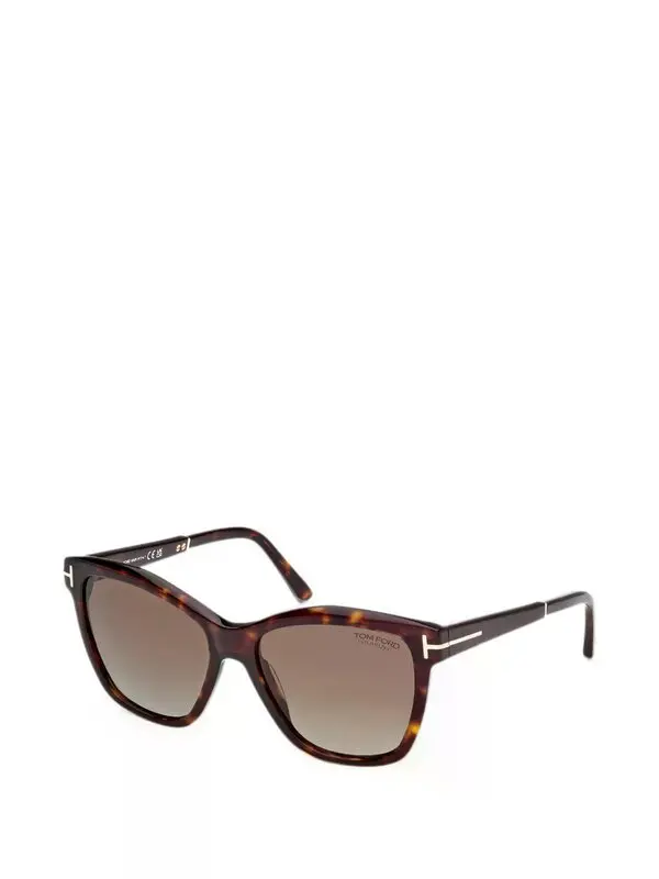TOM FORD Tortoiseshell Effect Cat-eye Sunglasses - Brown