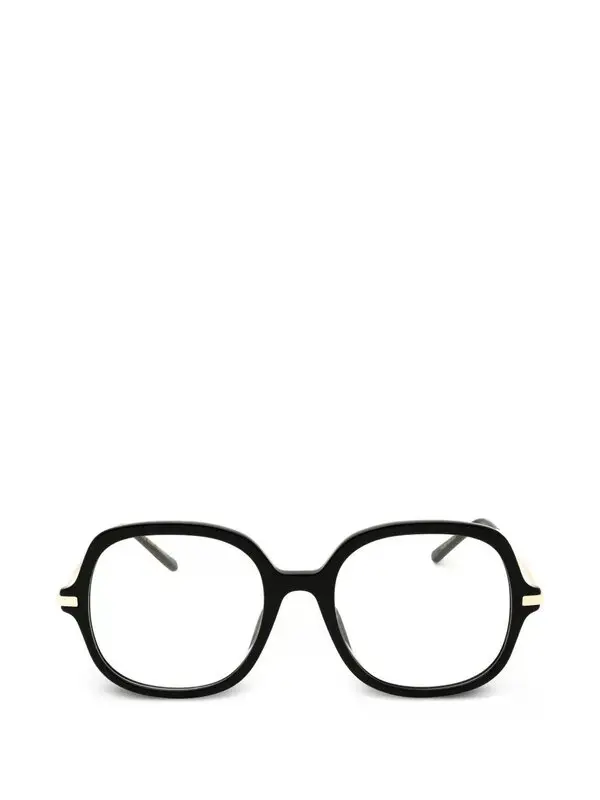 Marc Jacobs Round Frame Eyeglasses - Black