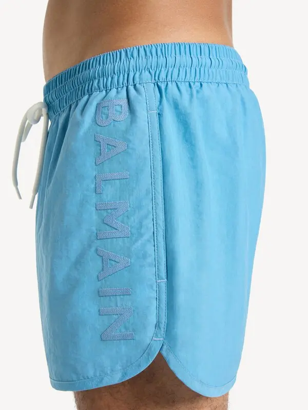 Balmain Embroidered Swim Shorts