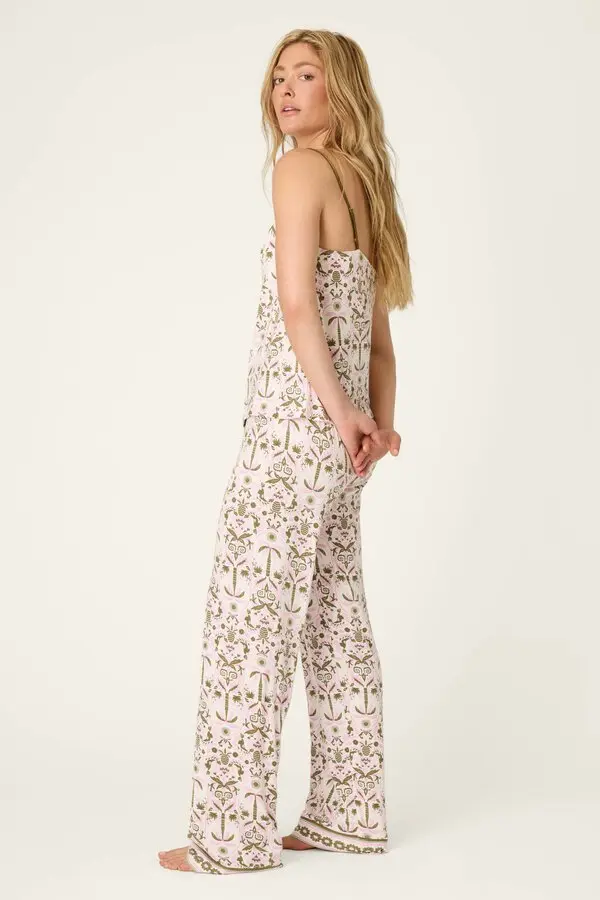 PJ Salvage Déjà Vu Dreams Tiki Time Long Pajama Set