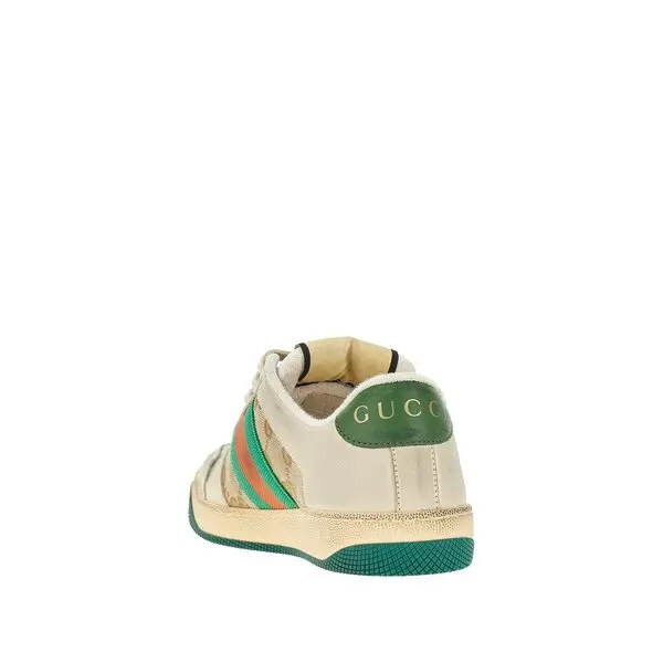 Gucci Screener Sneakers With Web Detail