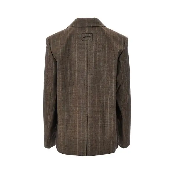 GANNI Tailored Pinstripe Blazer