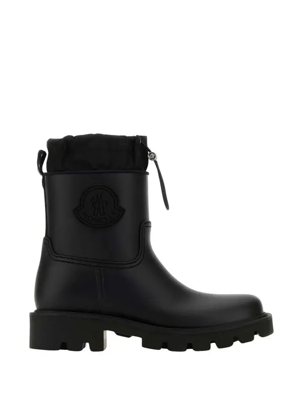 Moncler Waterproof Knee-high Boots - Black