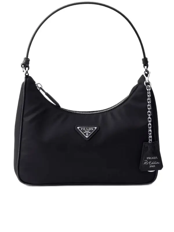 Prada Mini Bag Re-edition 2005 In Re-nylon And Saffiano