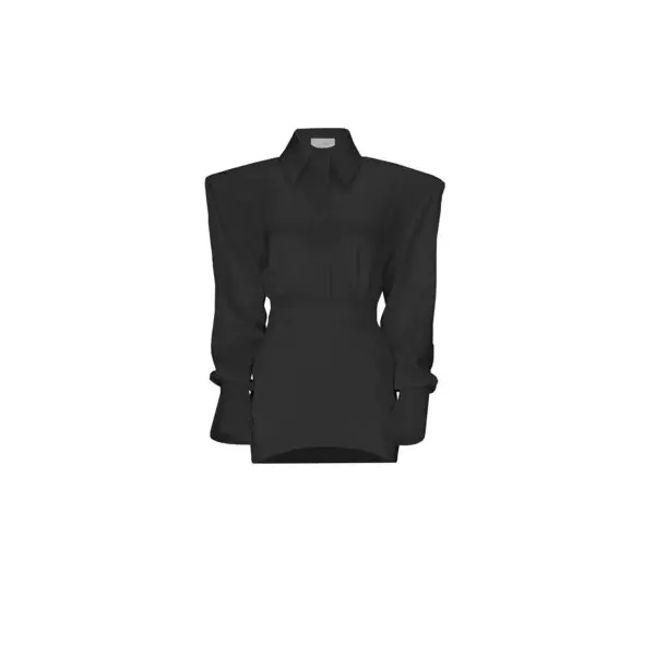 VESTIAIRE D'UN OISEAU LIBRE Silk Mini Dress