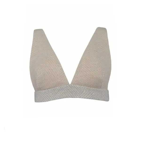 VESTIAIRE D'UN OISEAU LIBRE Neutrals Alpaca Wool Top - Beige/gray