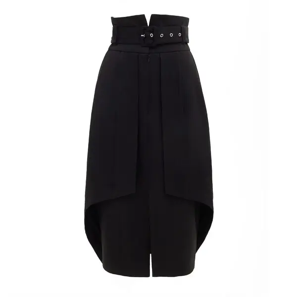 JULIA ALLERT Designer Double Midi Skirt