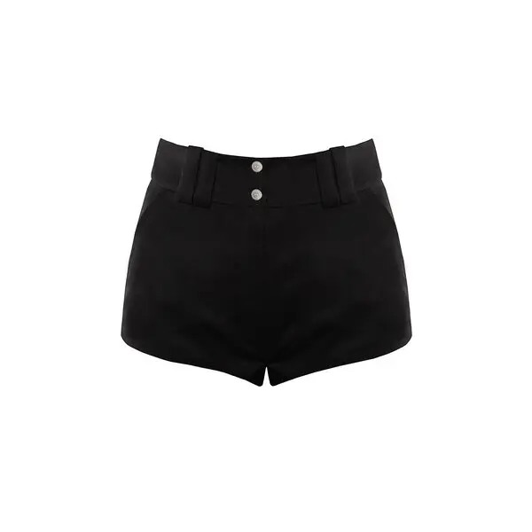 VESTIAIRE D'UN OISEAU LIBRE Wool Short Shorts