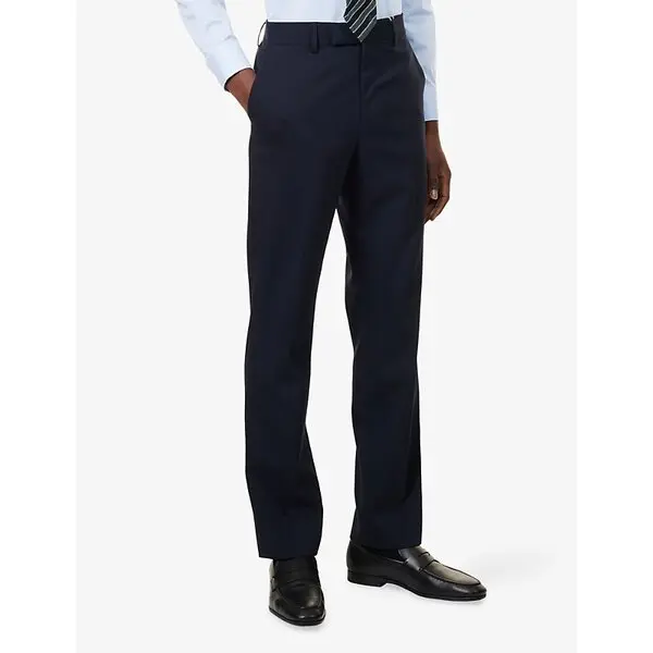 Gant Travel Slim-fit Wool Suit Trousers
