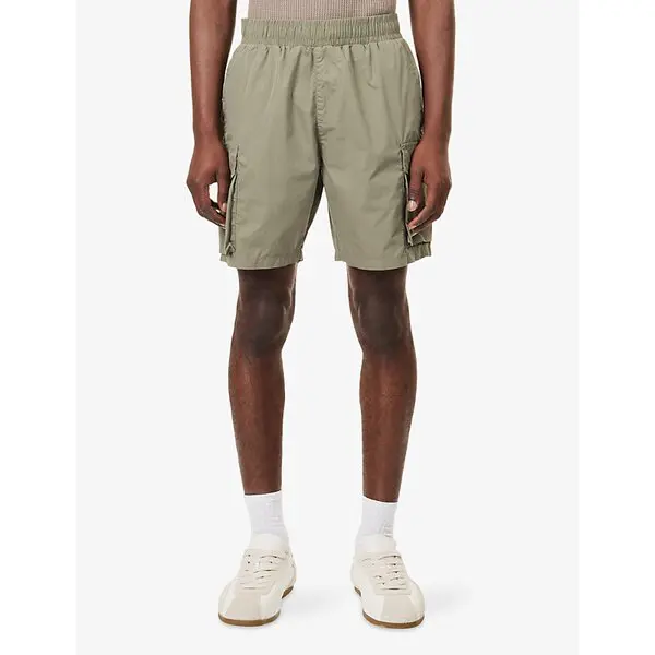 ARNE Parachute Cargo Cotton-blend Shorts