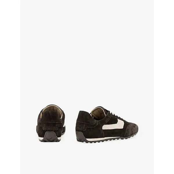 ALLSAINTS Liam Suede Hex Trainers