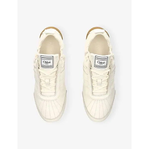 Chloé Kick Flat Leather Trainers