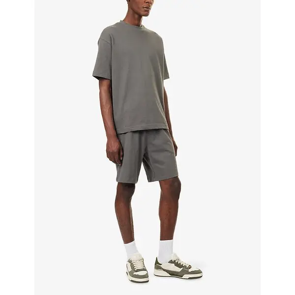 ARNE Relaxed-fit Straight-leg Cotton-jersey Shorts Xxl