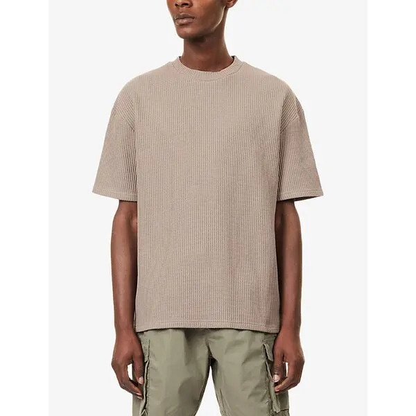 ARNE Waffle Relaxed Woven T-shirt