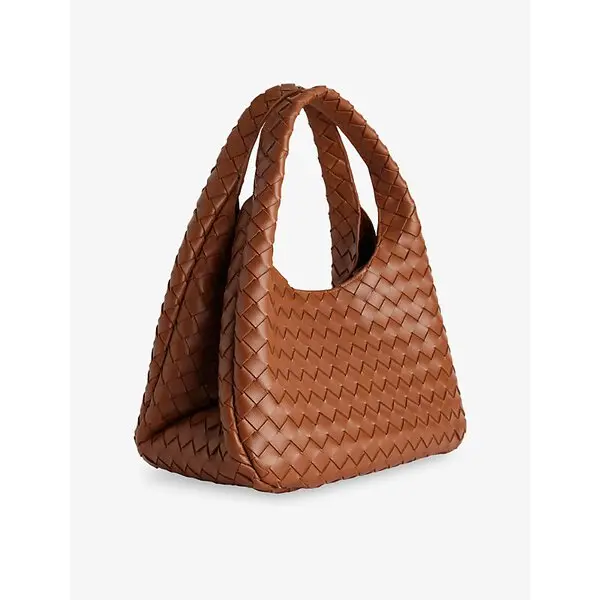 Bottega Veneta Campana Medium Leather Shoulder Bag