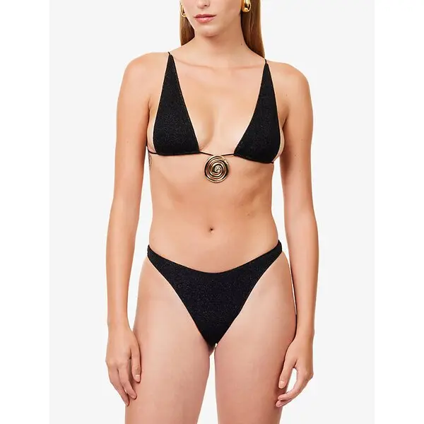 Oseree Lumiere Spiral Bikini Set