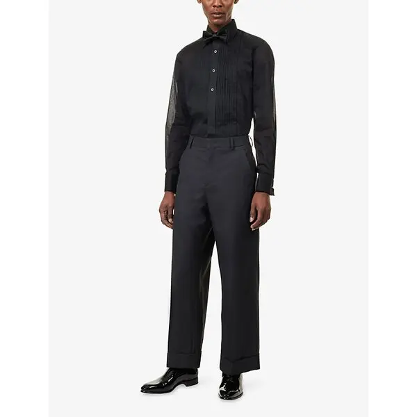 TOM FORD Slim-fit Cotton-voile Evening Shirt