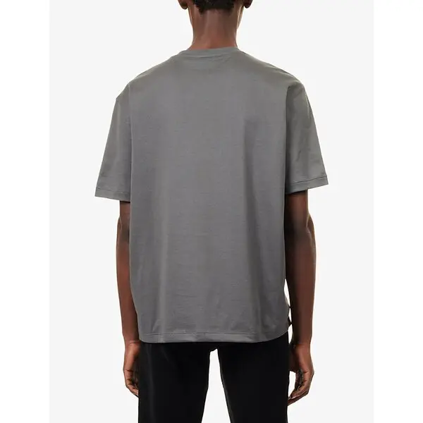 Giorgio Armani Crew-neck Cotton T-shirt