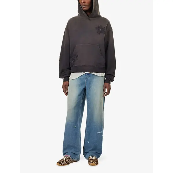 NAHMIAS Flower Patch Cotton Hoody