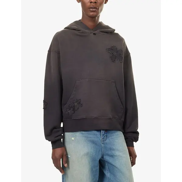 NAHMIAS Flower Patch Cotton Hoody