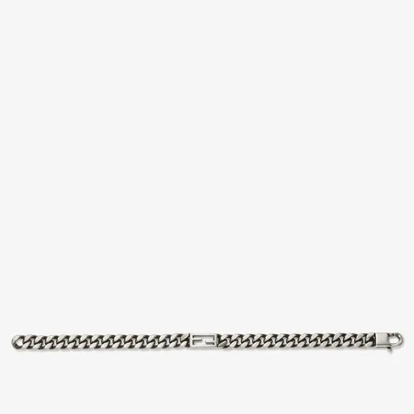 Fendi Tube Bracelet With Ff Logo