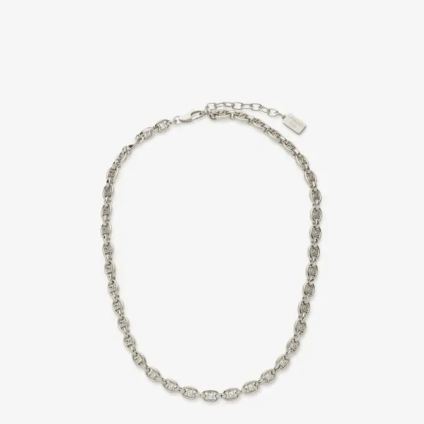 Fendi Orbit Chain Necklace