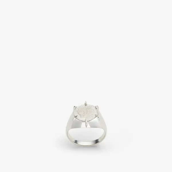 Fendi Gianus Sterling Ring