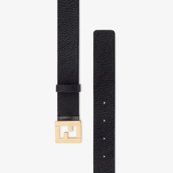 Fendi Ff Buckle Smooth Calfskin Belt