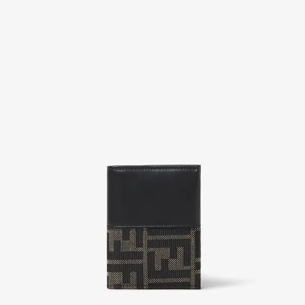 Fendi Ff Jacquard Card Holder