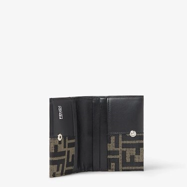 Fendi Ff Jacquard Card Holder
