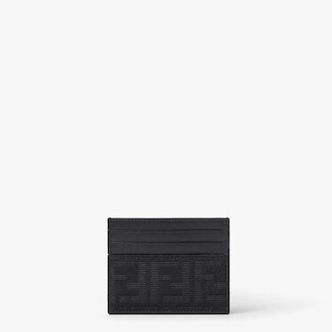 Fendi Ff Jacquard Card Holder