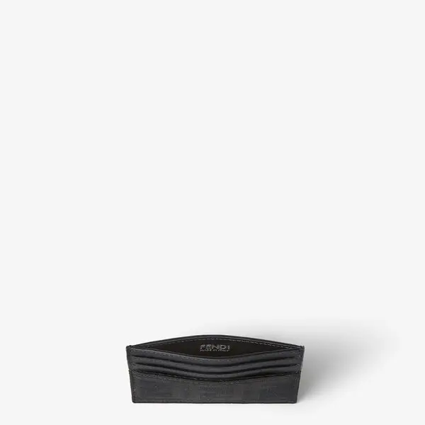 Fendi Ff Jacquard Card Holder