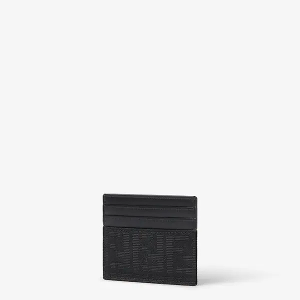 Fendi Ff Jacquard Card Holder