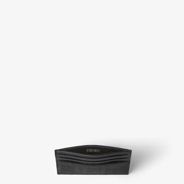 Fendi Ff Jacquard Card Holder