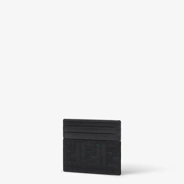 Fendi Ff Jacquard Card Holder