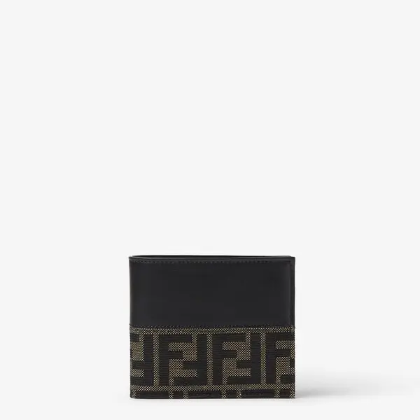 Fendi Ff Jacquard Wallet - Brown