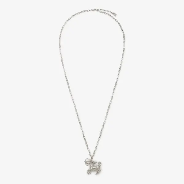 Fendi Sagittarius Zodiac Pendant Necklace