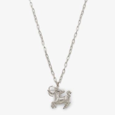 Fendi Sagittarius Zodiac Pendant Necklace