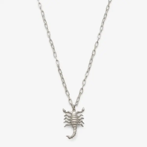 Fendi Scorpio Zodiac Pendant Necklace