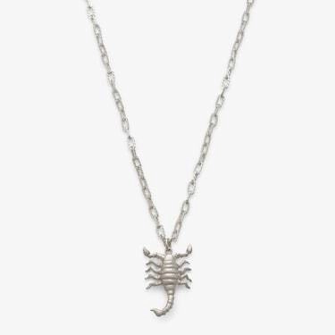 Fendi Scorpio Zodiac Pendant Necklace
