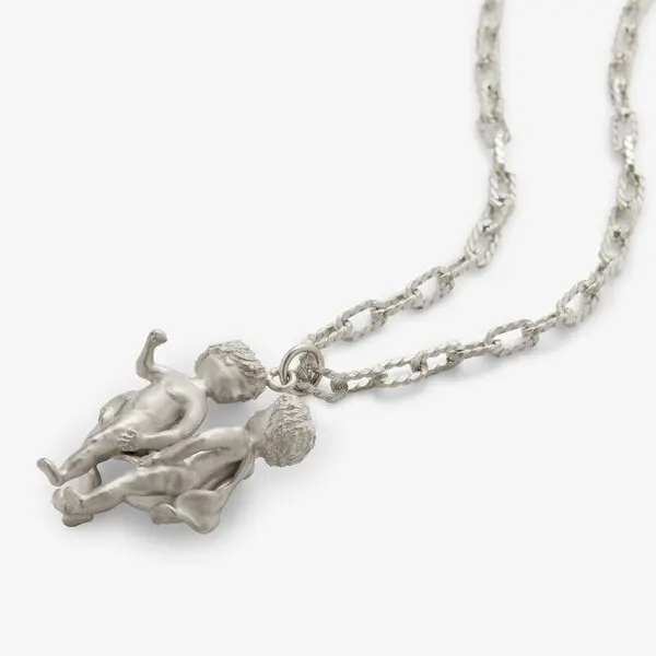 Fendi Zodiac Gemini Pendant Necklace