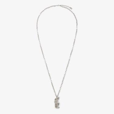 Fendi Zodiac Aquarius Pendant Necklace